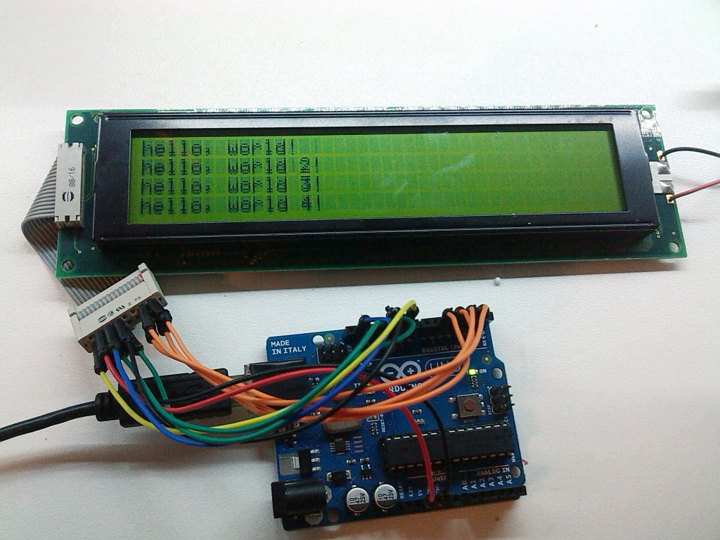 Powertip PC4004-A 40×4 character LCD | LectroLeevin